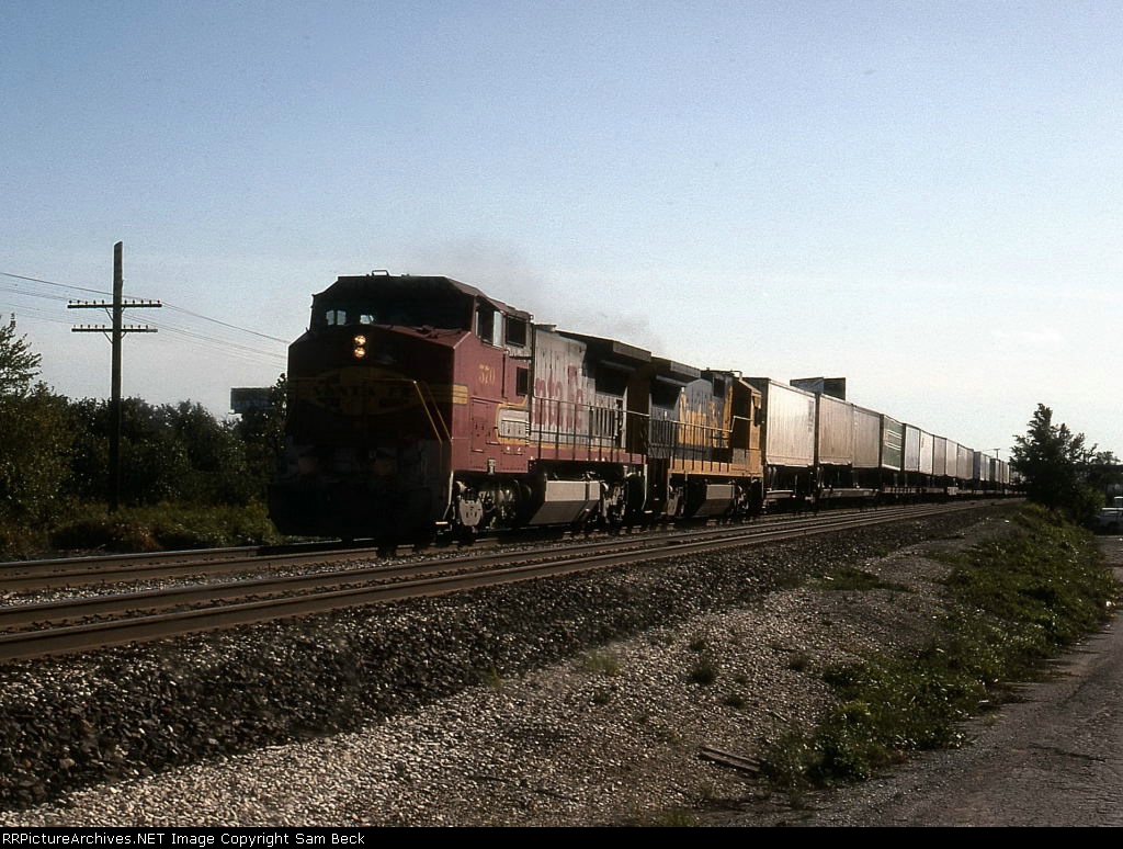 ATSF 570 and 7417